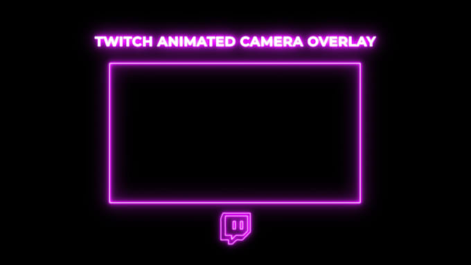 Design an animated webcam overlay with neon and effects by Fernandongel ...