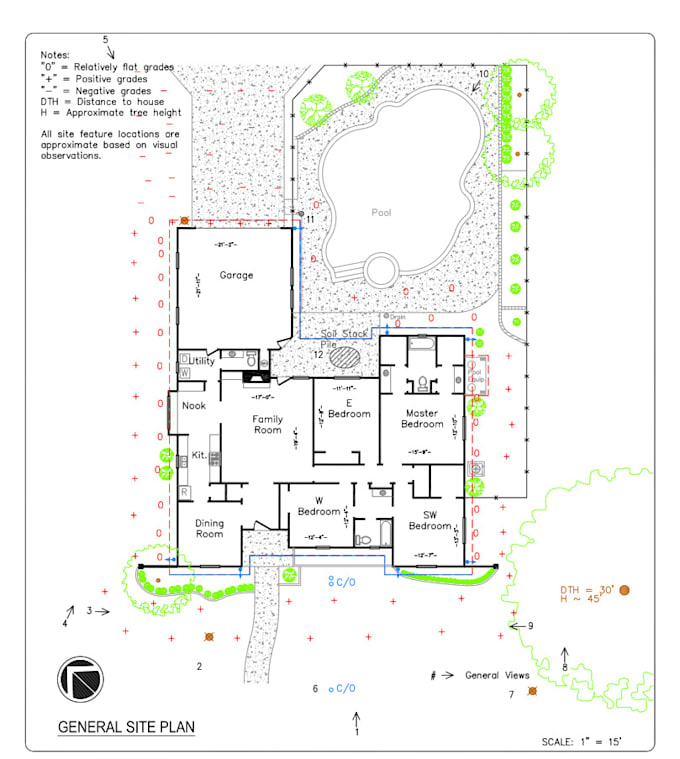 Create 2d architectural and civil drawings by Vannalleang | Fiverr