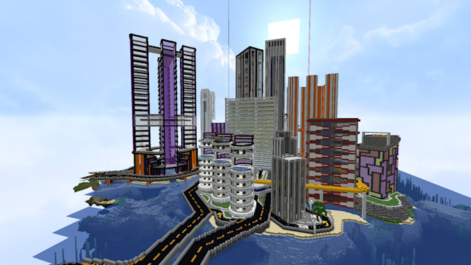 Build modern structures in java minecraft by Kyler9624 | Fiverr
