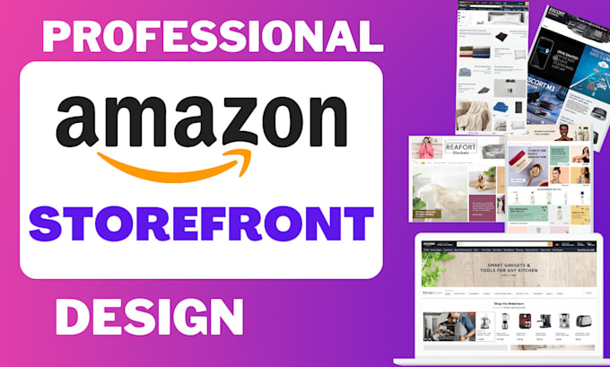Create professional amazon brand store or storefront design by ...