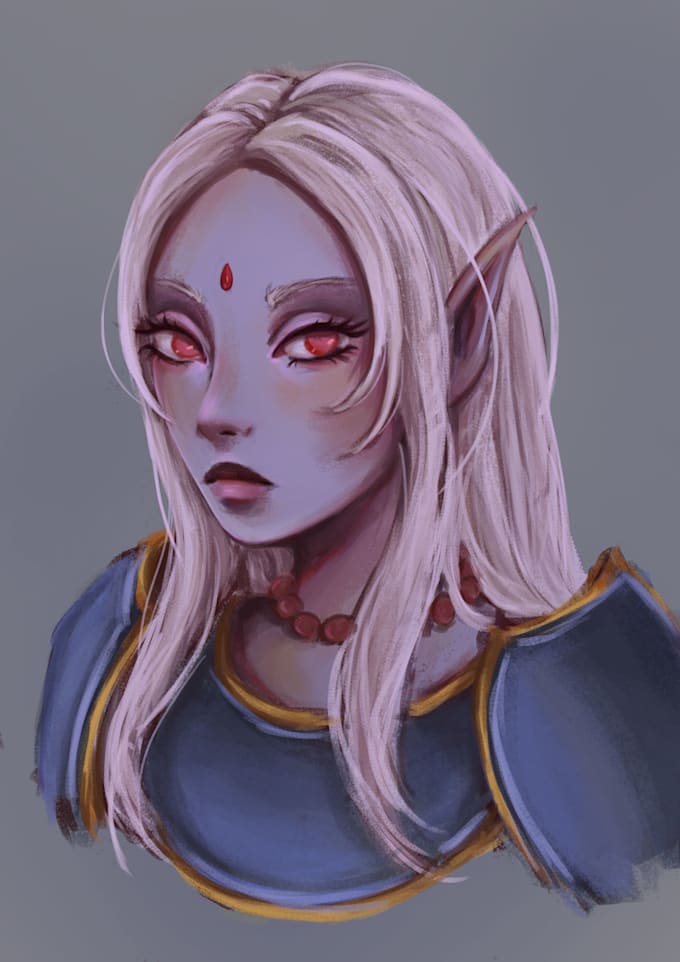 Draw a digital illustration of your original character by Akiraemi | Fiverr