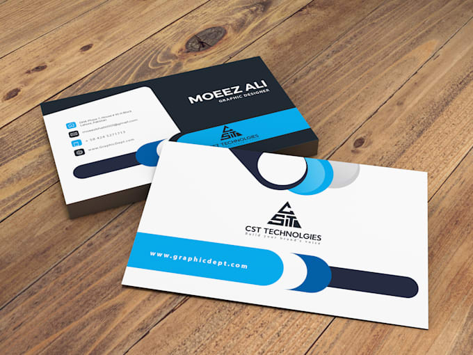 Create excellence business card design by Moeezlhrwala | Fiverr