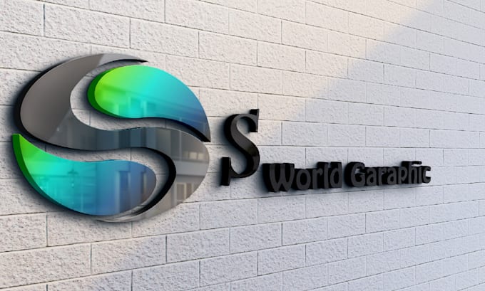 Create 3d modren logo and mockup design by Asadkamboh861 | Fiverr