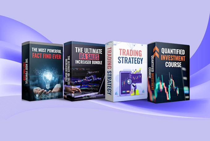 Design digital product 3d box mockup software, online course cover by Nomiproduction1 | Fiverr