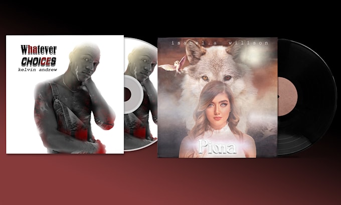 Design a single cover or an album cover, mixtape cover by Cardihesh ...