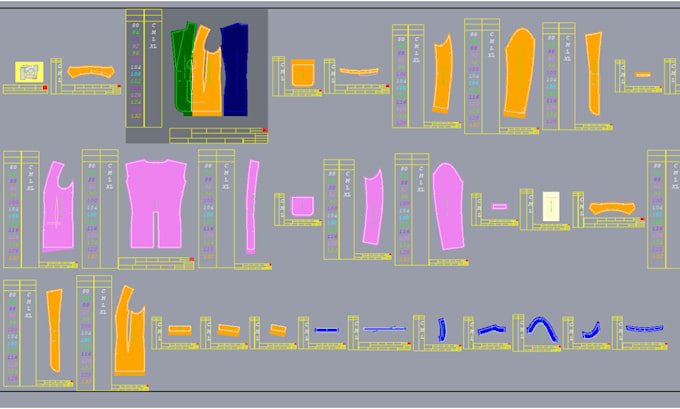 Do all kind of clothing sewing pattern and cad grading dxf by ...