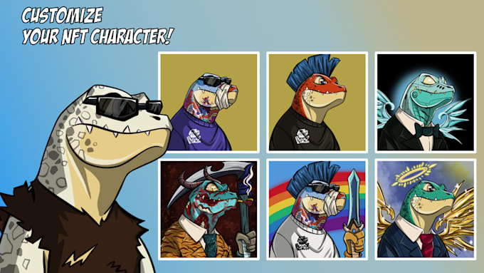 Create custom nft pfp art and generate 1k or 100k for you by ...