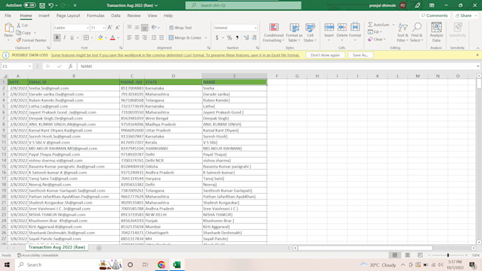Do Your Data Clean Excel Merge Split By Hanudhimole Fiverr