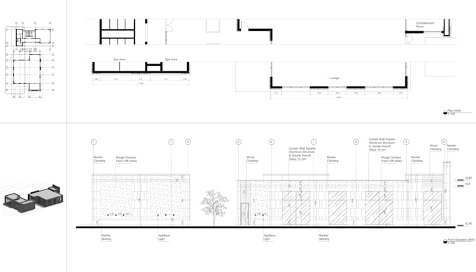 Draw your technical package, with conceptual massing of the design by ...