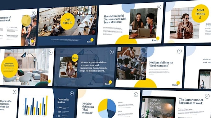 Create and design a unique powerpoint template by Tianah_deluxe | Fiverr