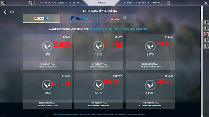 Make you a turkish region valorant account by Goliathgamer517 | Fiverr