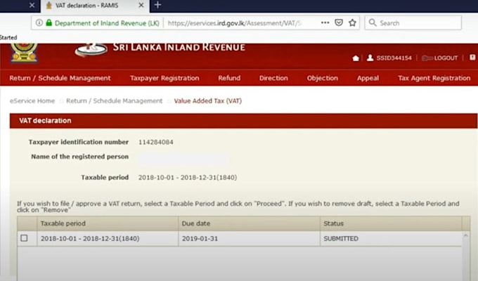 Register sri lanka vat and return filling for non resident by Sajeer45 ...