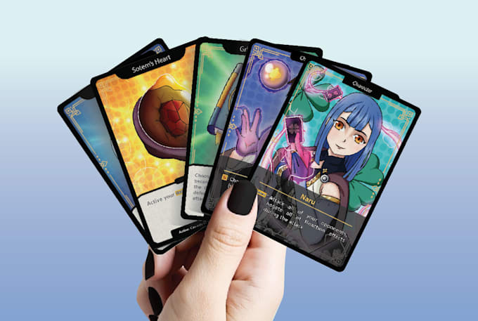 Draw illustration for the cards in your board game or card game by ...