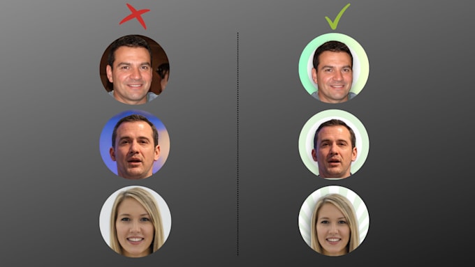 Edit a professional profile picture for your linkedin profile by ...