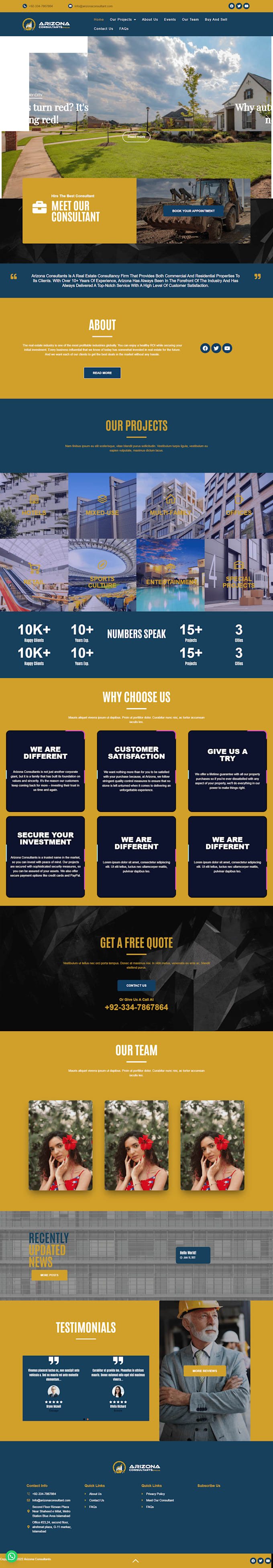 Do elementor pro wordpress website development and design by Wordpress ...