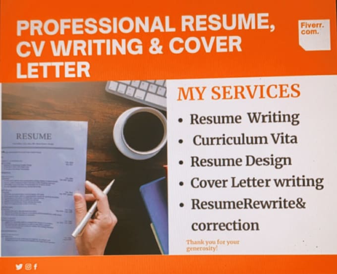 Write professional cv, resume, cover letter, winning resume by ...