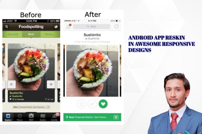 Reskin app, redesign, rebrand, and modify your android app and reskin ... Reskin app, redesign, rebrand, and modify your android app and reskin ...