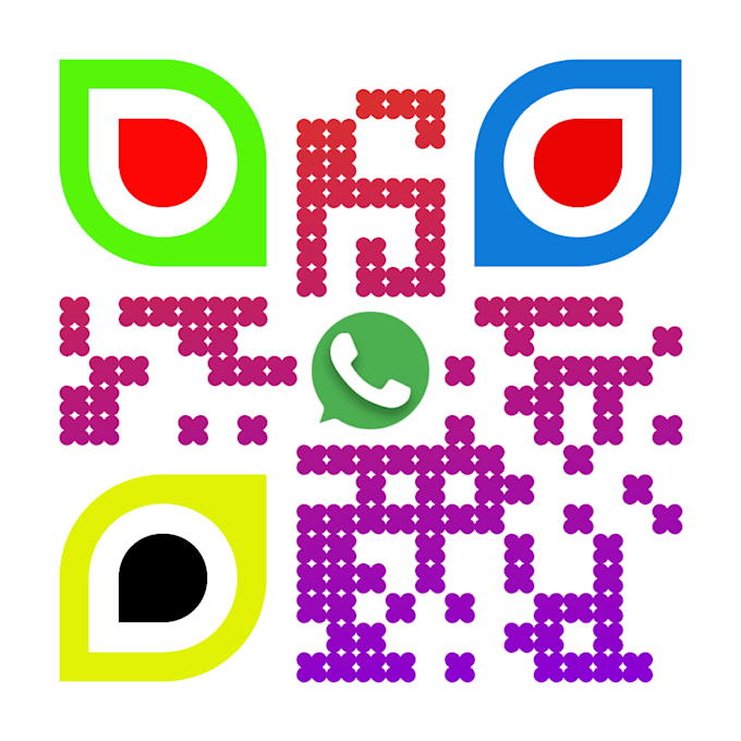 Create professional qr code design with your logo by Rakesh7613 | Fiverr