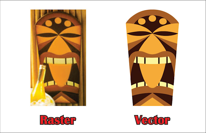 Create your raster image to a vector image by Roshelle_kurera | Fiverr