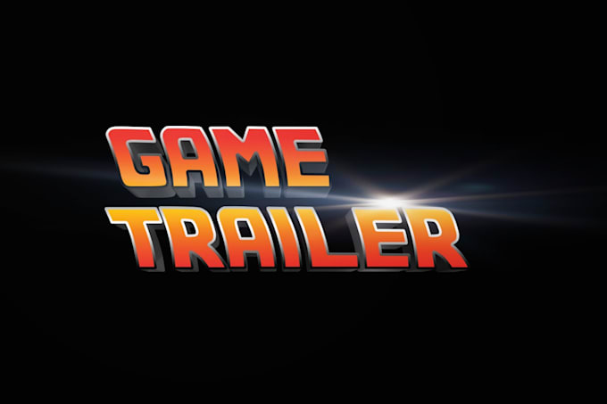 Do a video game trailer cinematic trailer for your mobile or steam game ...