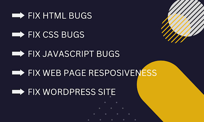 Fix html css and js bugs and its responsiveness by Feyyazakmel | Fiverr Fix html css and js bugs and its responsiveness by Feyyazakmel | Fiverr