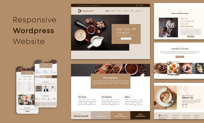 Design and develop responsive wordpress website by Logoflow | Fiverr Design and develop responsive wordpress website by Logoflow | Fiverr