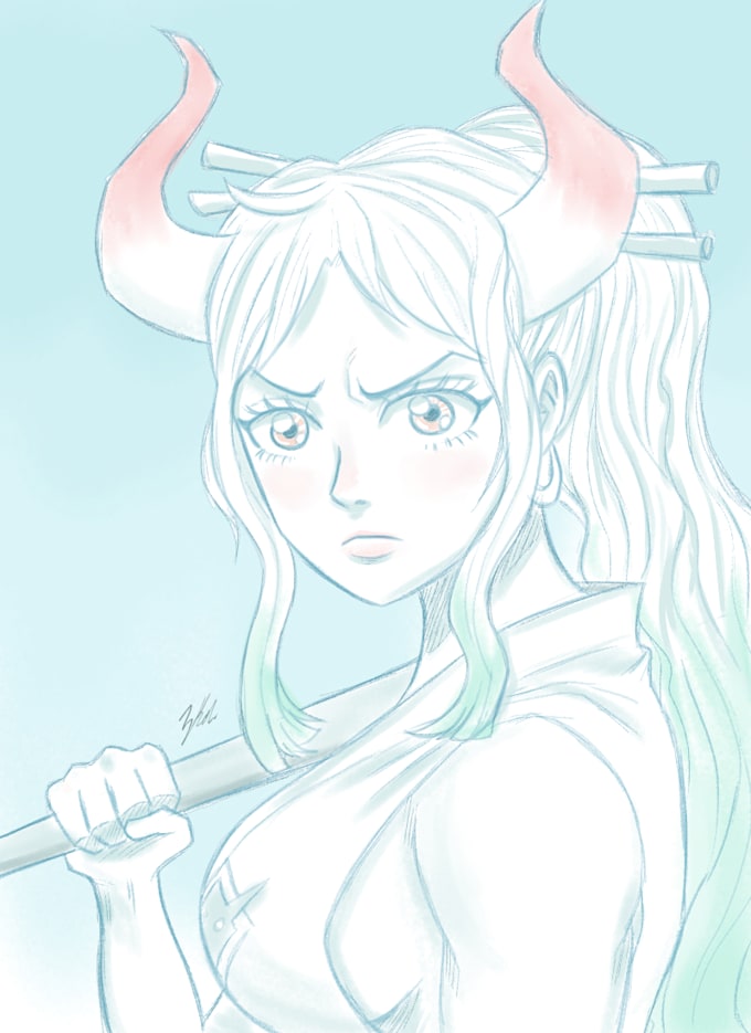 Draw your characters in an anime style by Boko_art | Fiverr