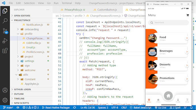 Develop android and ios app with react native by Kayaccolade | Fiverr
