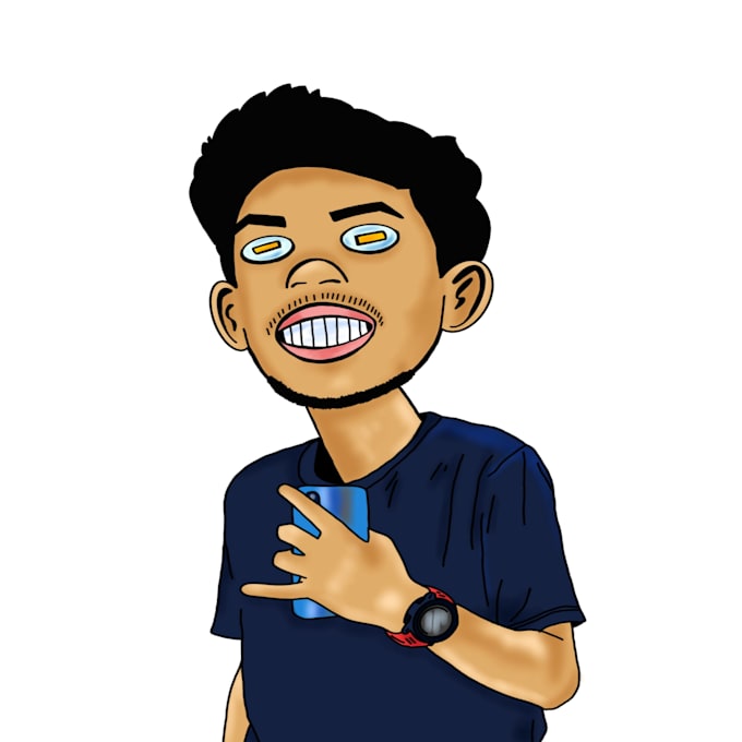 Do unique cartoon character design by Gayyagraphic | Fiverr