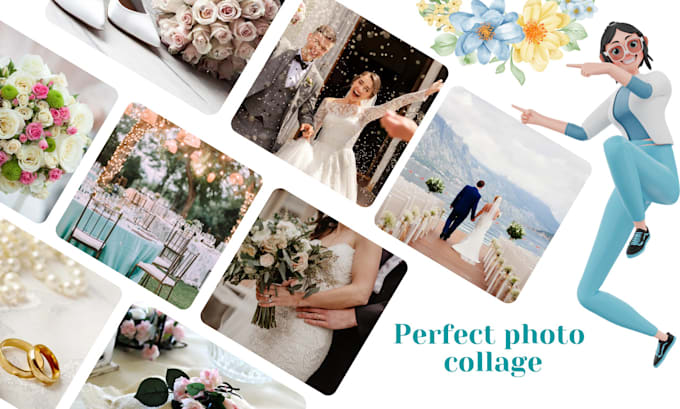 Create an amazing photo collage for you by Afshangraphic | Fiverr