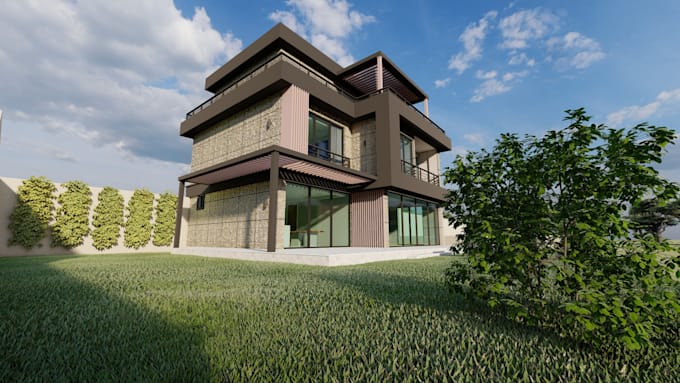 Make 3d model on sketchup with lumion rendering by Naandes | Fiverr