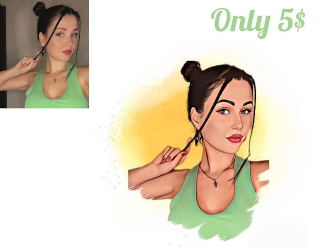 Create a creative avatar for instagram by Viktorijasamari | Fiverr