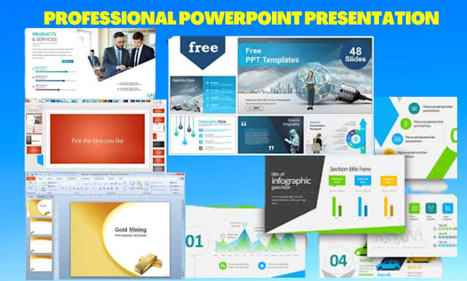 Design and redesign a professional modern powerpoint presentation by ...