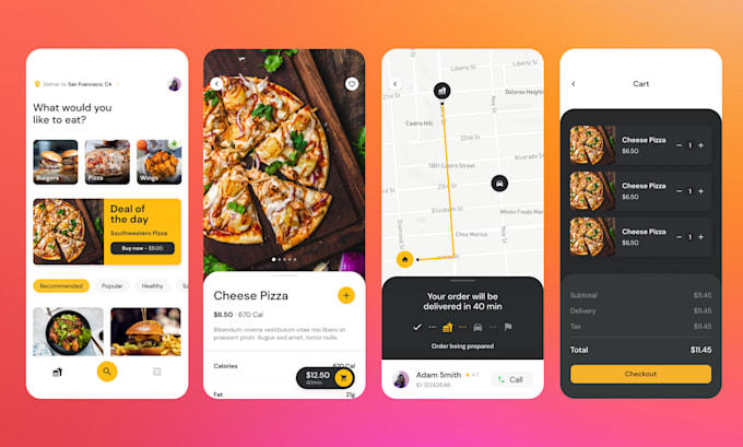 Do mobile app ui ux design or website ui ux by Gim_ui_ux | Fiverr