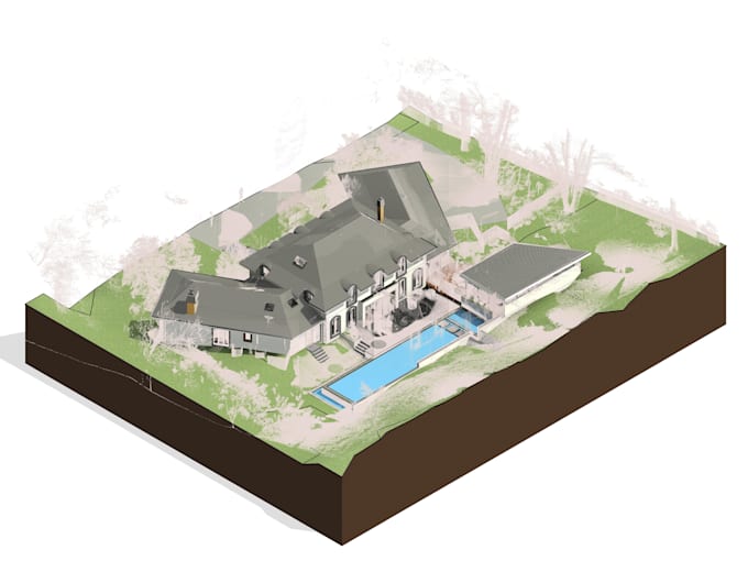 Convert point cloud scan to bim cad revit archicad autocad by Formode | Fiverr