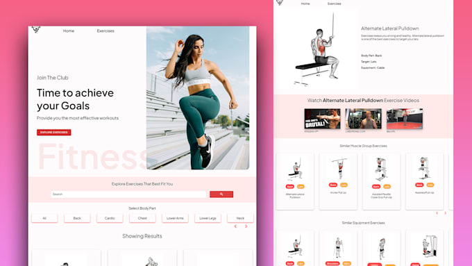 Use Html Css Reactjs To Create A Professional Website With Animation By Michaelly183 Fiverr
