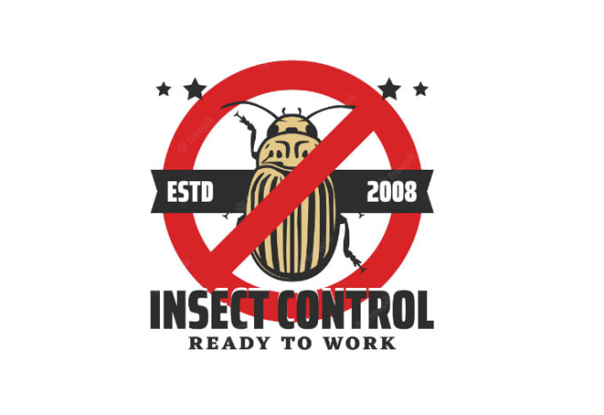 Give you high quality professional pest control logo with original ...