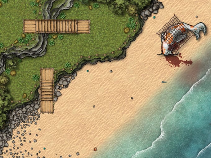 Make your dnd battle map or any rpg by Kernynne | Fiverr