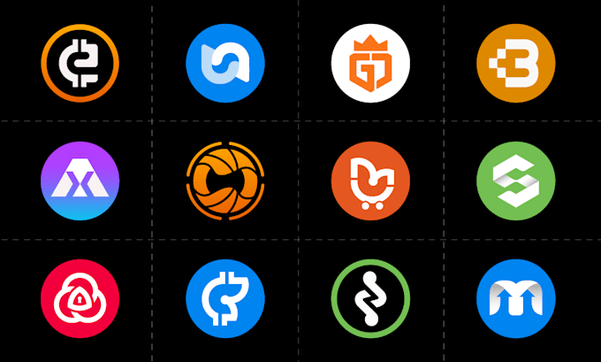 Design crypto, metaverse, nft, blockchain, token logo for startup ...