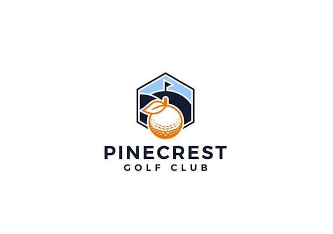 Do traditional awesome smart pinecrest golf club logo sports brand by ...