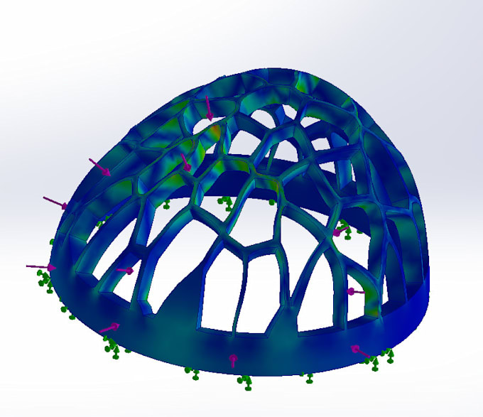 Topology mass, generative design for you by Ibbi_07 | Fiverr