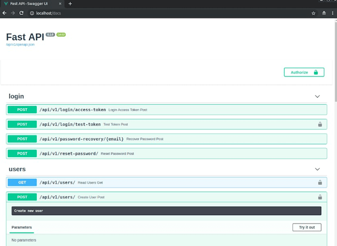 Develop website and web app using python, fastapi by Taha_elkarroumy | Fiverr