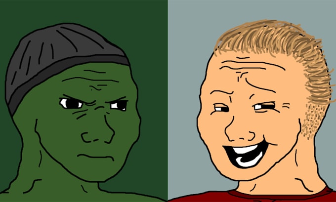 Draw you in wojak style by Kento_suris | Fiverr