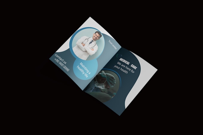 Do single fold brochure design by Hadiaazez | Fiverr