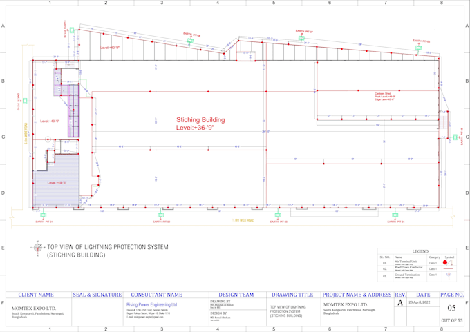 Design lightning protection system as per nfpa 780 by Nomanepe | Fiverr