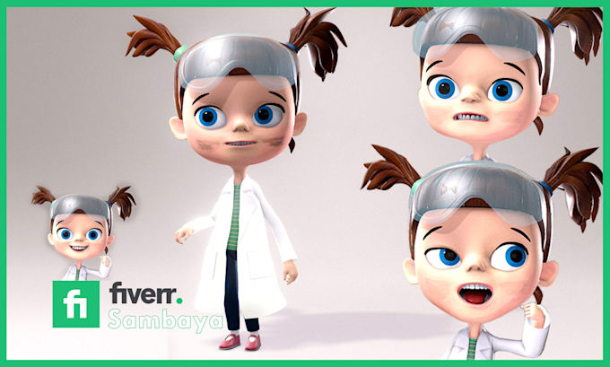 Create reallusion character creator 4 models cc4 for iclone by Sambaya | Fiverr