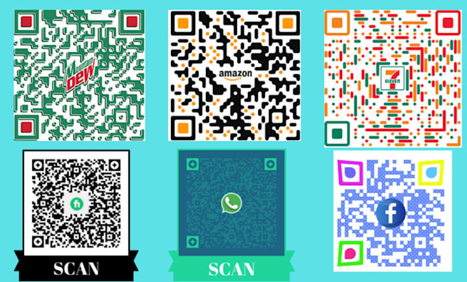 Create Professional Qr Code Design With Your Logo Or Barcode By Sheheryar561593 Fiverr