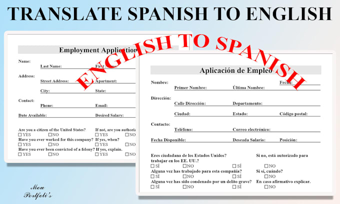 Translate english to spanish by Mousumimou1 | Fiverr
