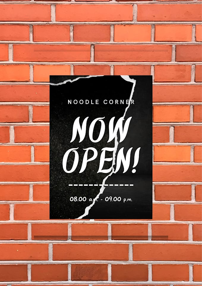 Design advertising poster for you by Panku___ | Fiverr