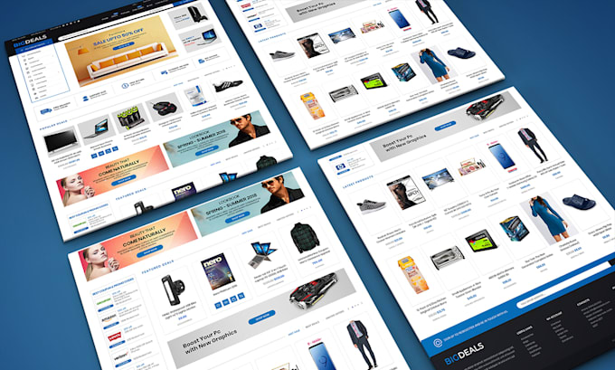 Create modern website, dashboard, landing page ui ux design by ...
